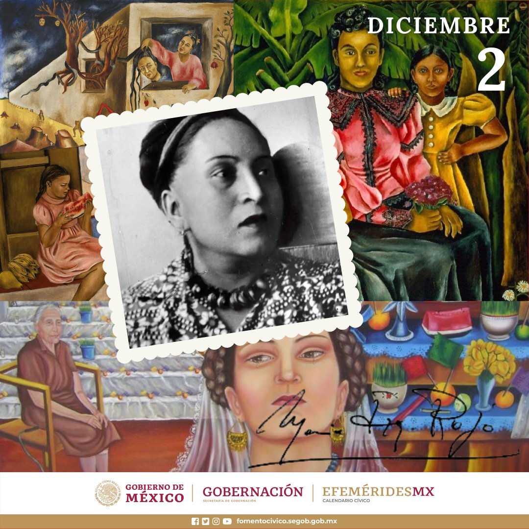 Calendario Cívico on Twitter: "2 | 1955. Murió la pintora jalisciense ...