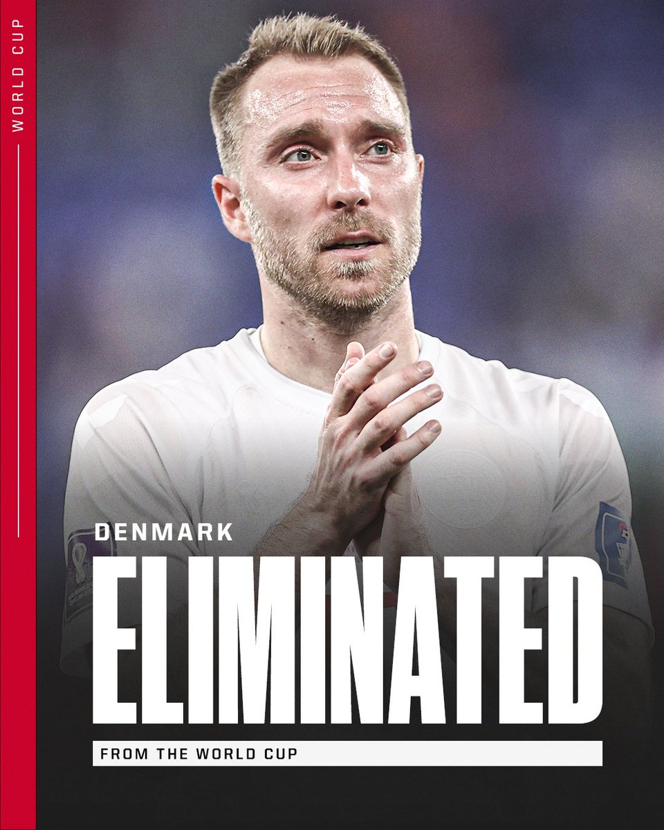 Espn Fc On Twitter Denmarks World Cup Dreams Are Over After Losing