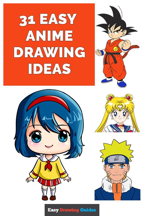 Anime For Beginners Drawing Cute Anime Drawing Ideas At How To Draw