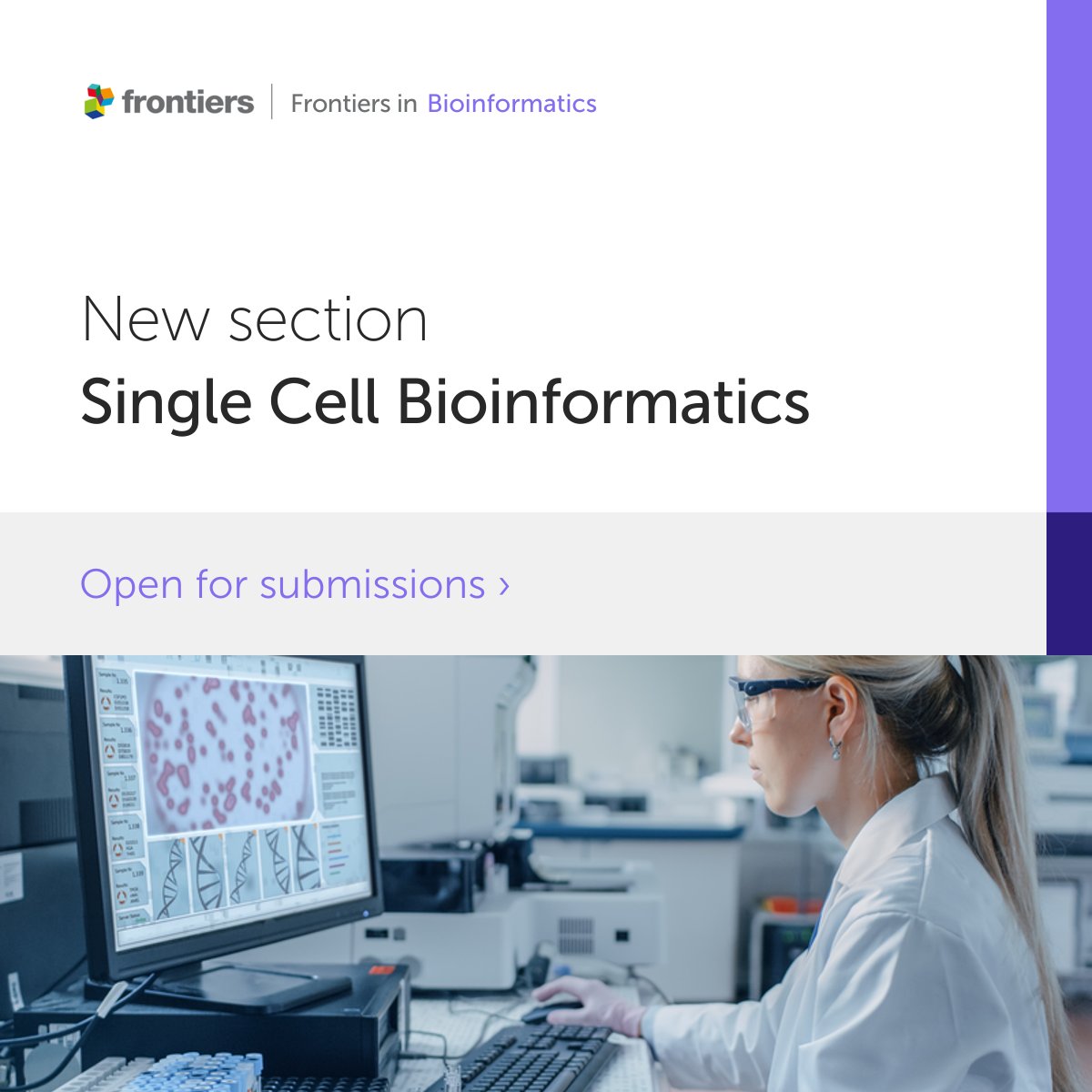 Frontiers In Bioinformatics On Twitter We Are Delighted To Announce