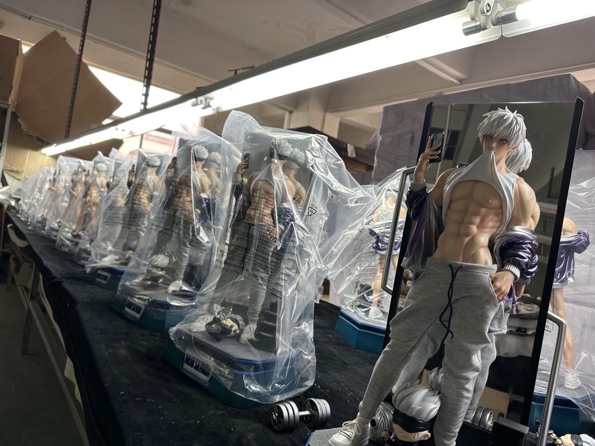 hamajippaR18 on Twitter: "Dtalon Studio Gojo Satoru Release 出货数据。13kg左右 箱子尺寸 582x362x678 https ...