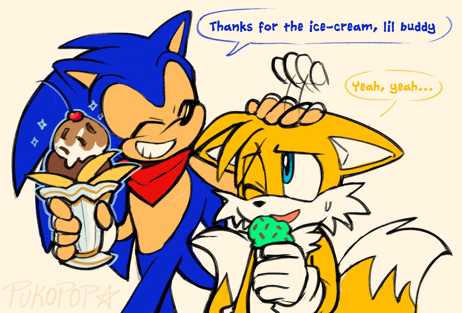 Sonic X Tails And Cream