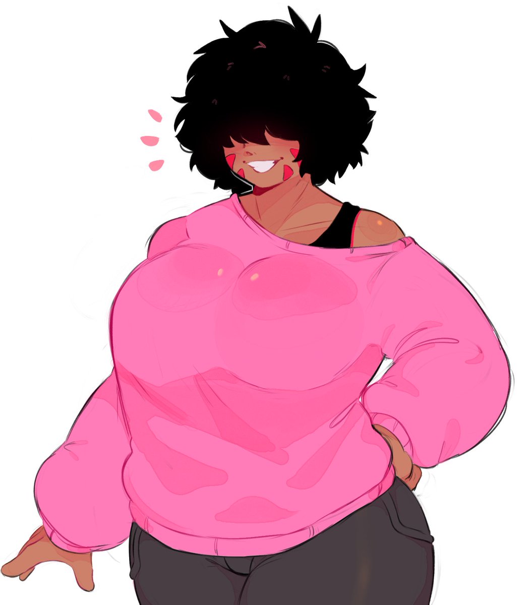 Hana 🔞 COMMISSIONS OPEN on Twitter: " COMMISSIONS OPEN I'm opening thigh-up commissions for 100 ...