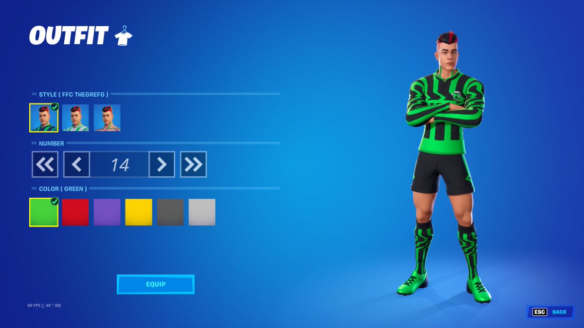Jorgemost On Twitter Imágenes Ingame De La Nueva Skin De The Grefg