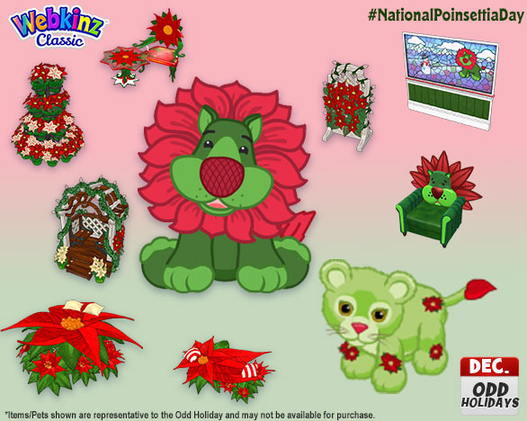 Ganz eStore on Twitter: "It’s #NationalPoinsettiaDay! Check out @Webkinz Poinsettia specials ...