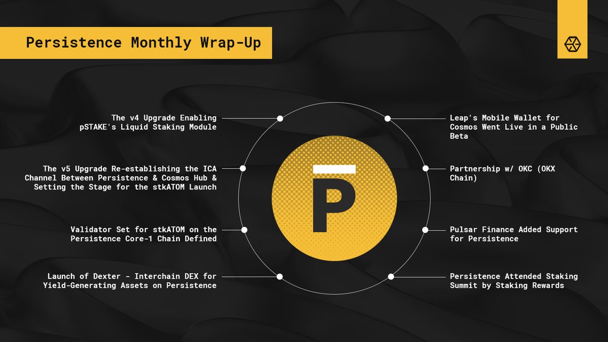 Iryna | Everstake 🇺🇦 🔺 on Twitter: "1/9 Wrapping up November highlights in the @PersistenceOne ...