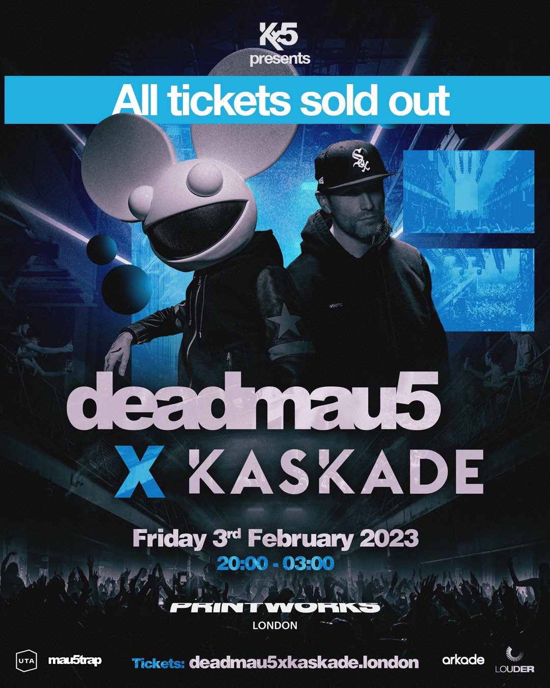 Deadmau5 Concert Poster