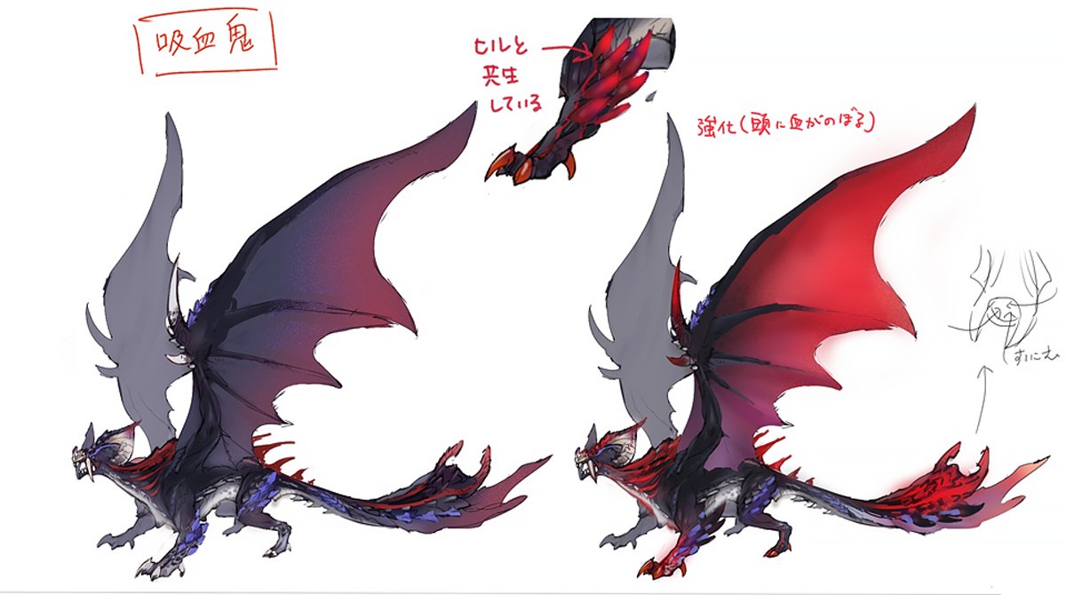 「Eastern vs. Western, tiger vs. dragon, s」|Monster Hunterのイラスト