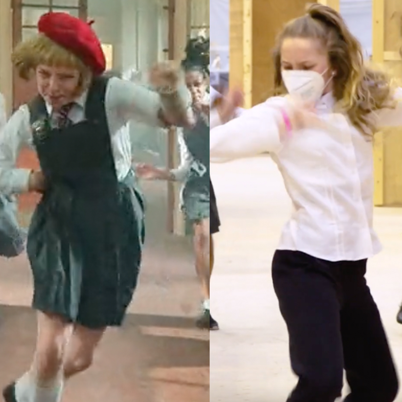 Netflix on Twitter: "Red Beret Girl (aka Meesha Garbett) even ATE that ...