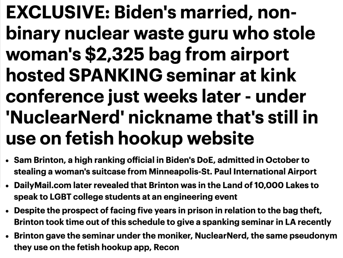Byron York On Twitter Biden Administration Personnel Update Via
