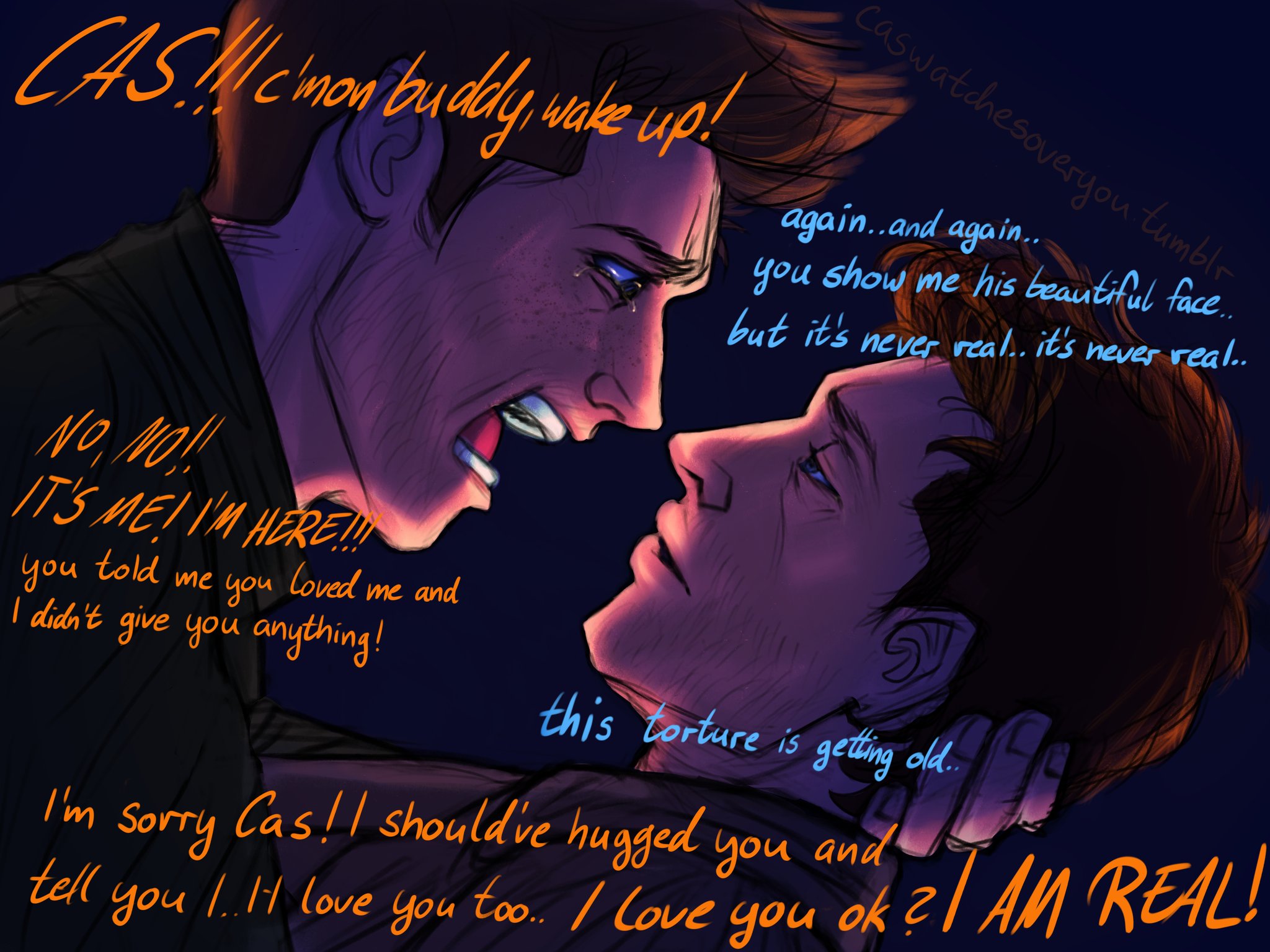 Dean And Castiel Fan Art