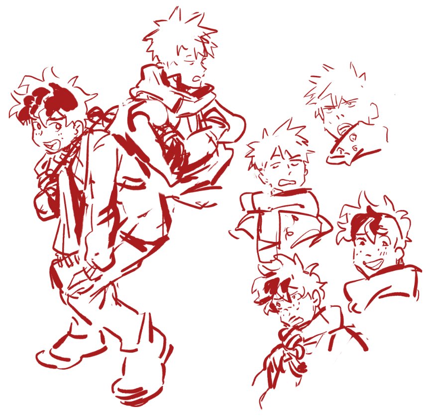 「pls look at my deku entering avatar state (?) sticker 」MERUZ @ Momocon ...