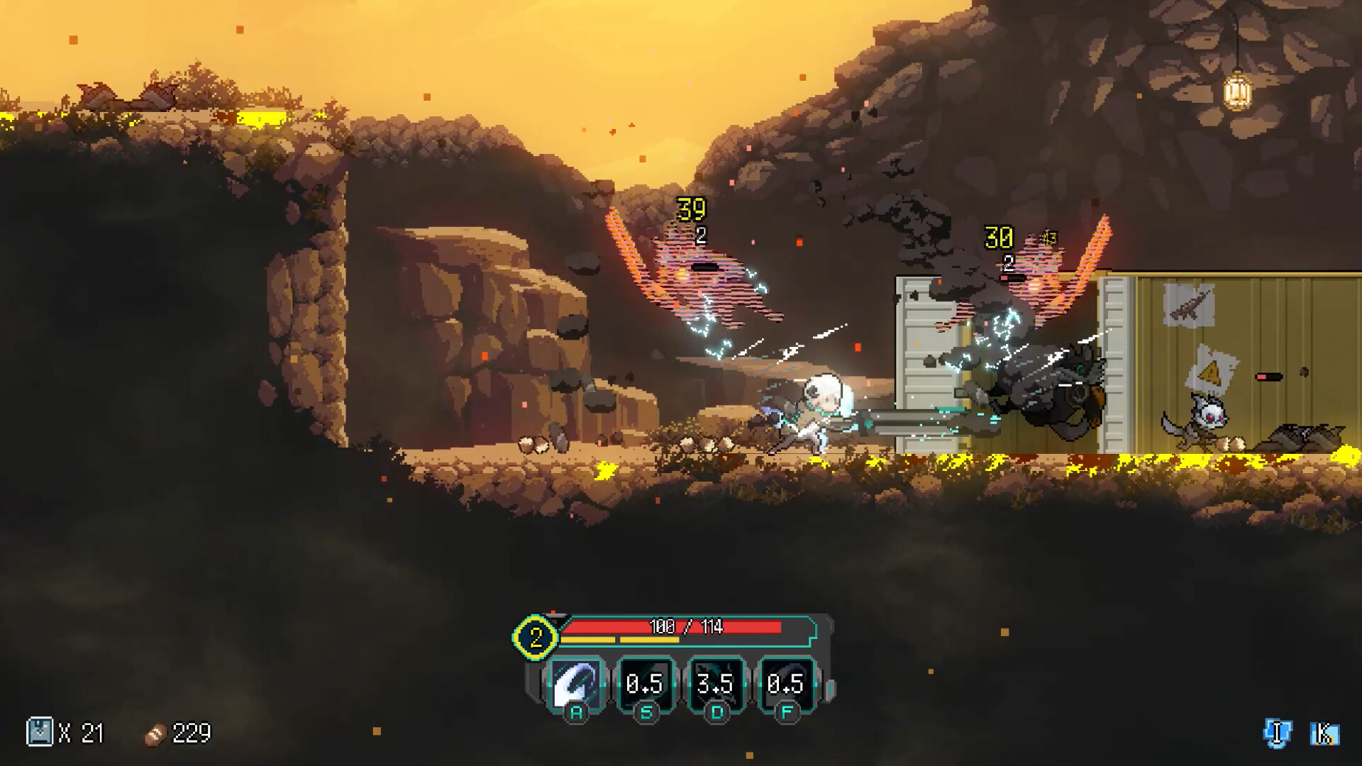 IFiJ on Twitter: "記憶を含むすべてを失ったロボット・アスロが信念を貫こうとする物語を描く2Dローグライト・プラットフォーマー 無数のアーティファクトとスキルを組み合わせて独自 ...