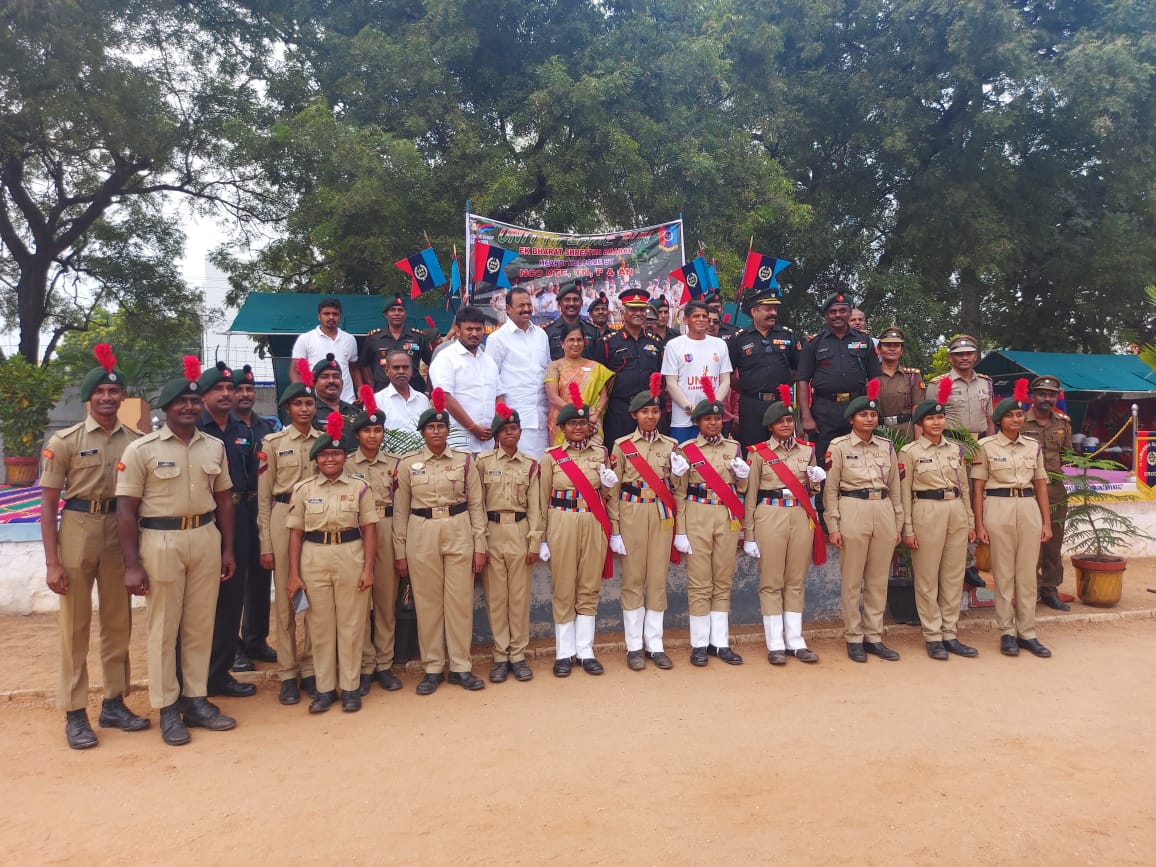 PRO Defence Trivandrum on Twitter: "Day 9 :Unity Flame Run #NCC 450 kms / 3000 kms Velur to ...