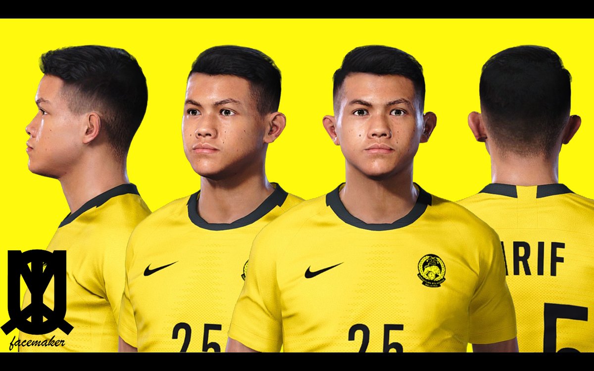 UQIYA FACEMAKER on Twitter: "UPDATE FACE ANIMATION ARIF AIMAN HANAPI EFO23 ️ PES21 RESPECT MY ...