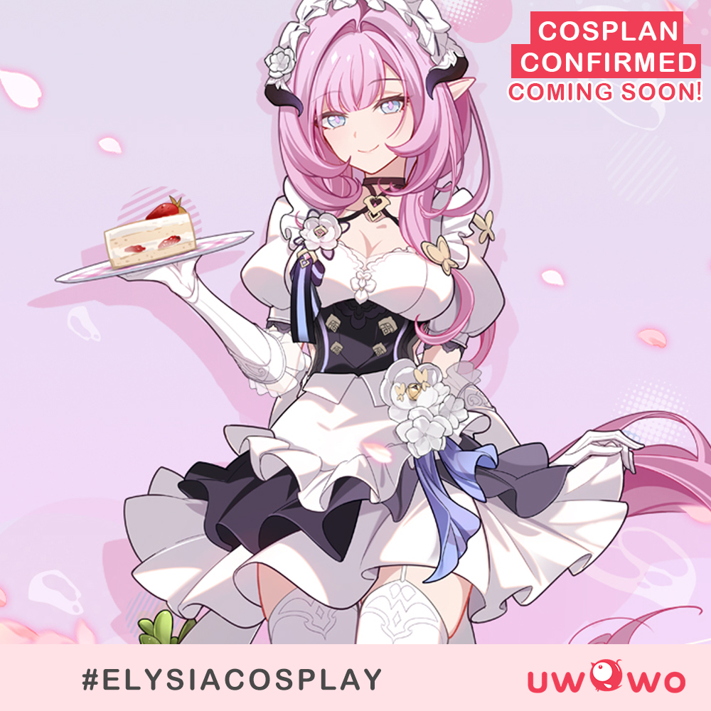Uwowo Cosplay on Twitter: "Elysia Maid is confirmed as a costume! This costume should be ready ...