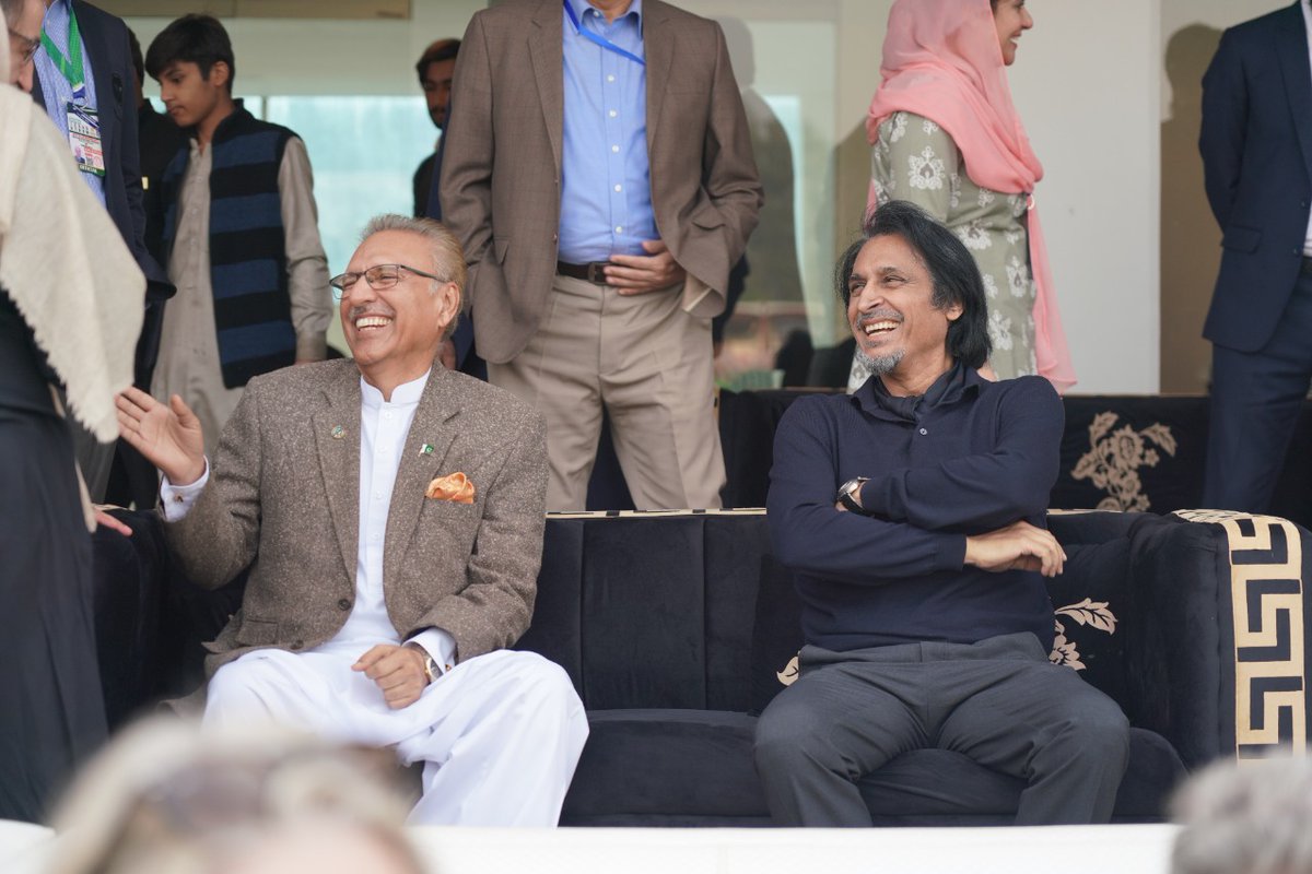 Pakistan Cricket On Twitter President Of Pakistan Dr Arif Alvi And