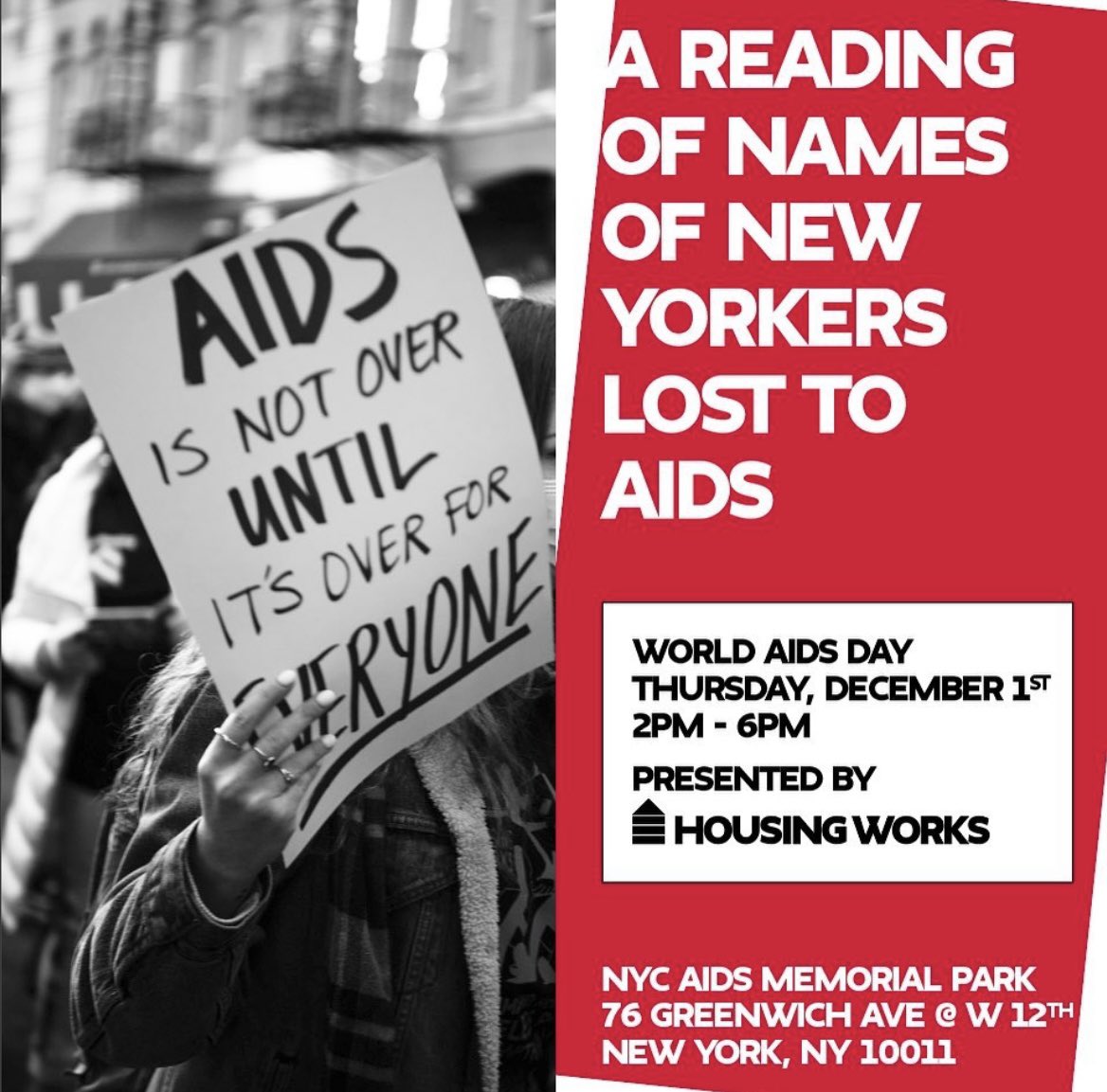 Infectious Diseases on Twitter: "RT @mynameisjro: NEW YORKERS (and DC), here are some events ...