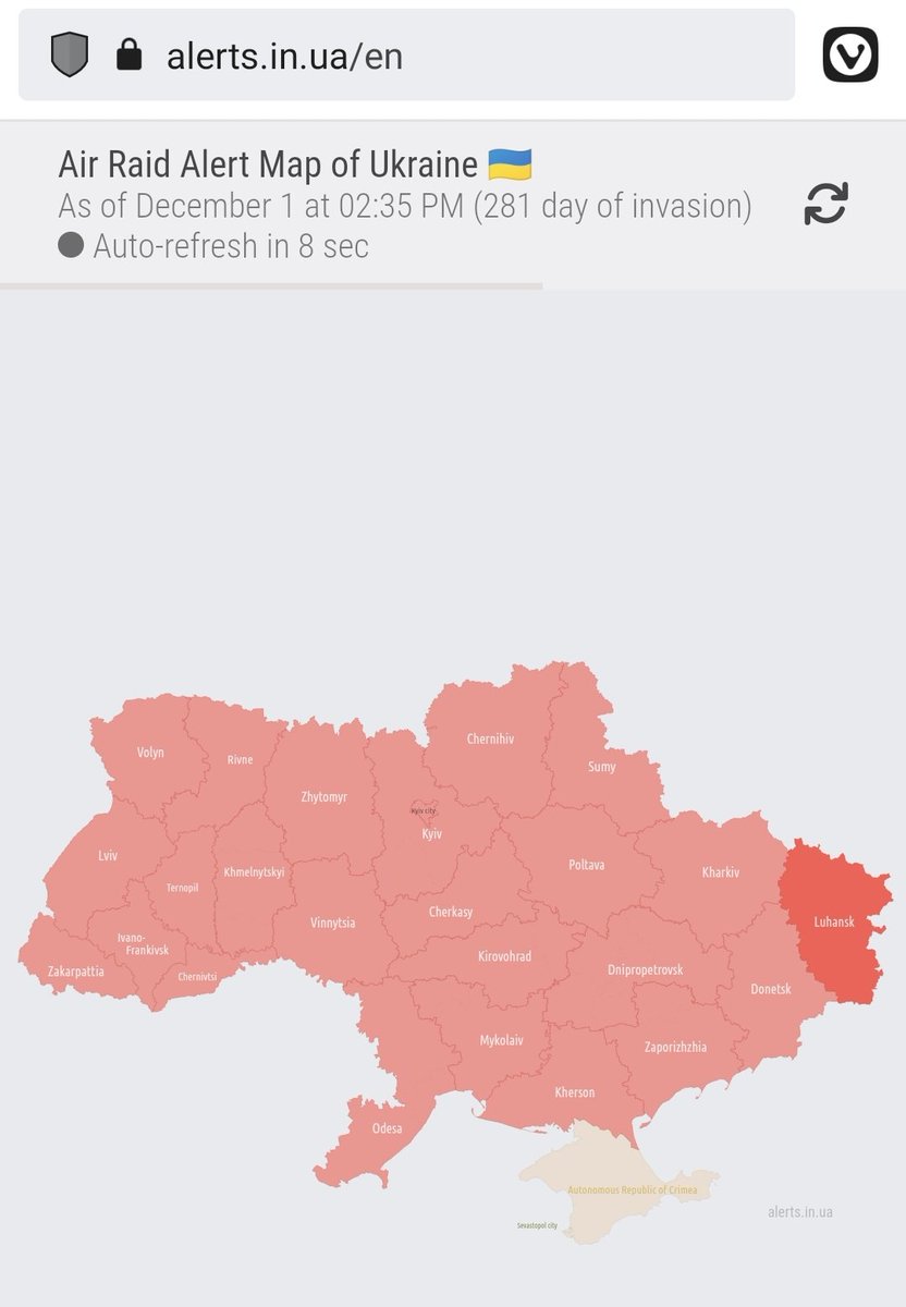 Air raid alerts announced in south-eastern regions of Ukraine. - Thread ...