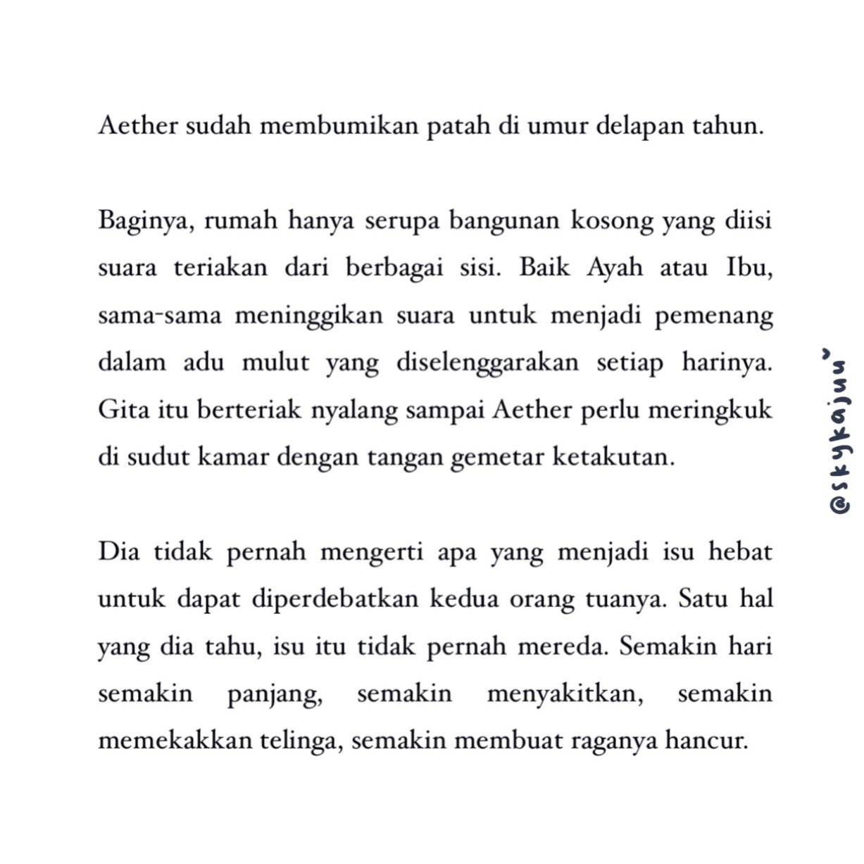 day on Twitter: "prolog — anak kecil yang terluka https://t.co/EGzK32NXO8" / Twitter