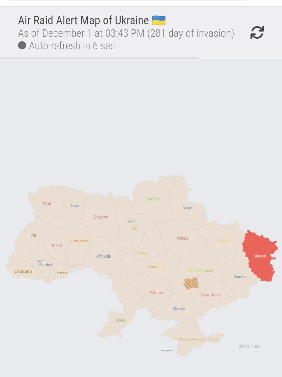 Air raid alerts announced in south-eastern regions of Ukraine. - Thread ...