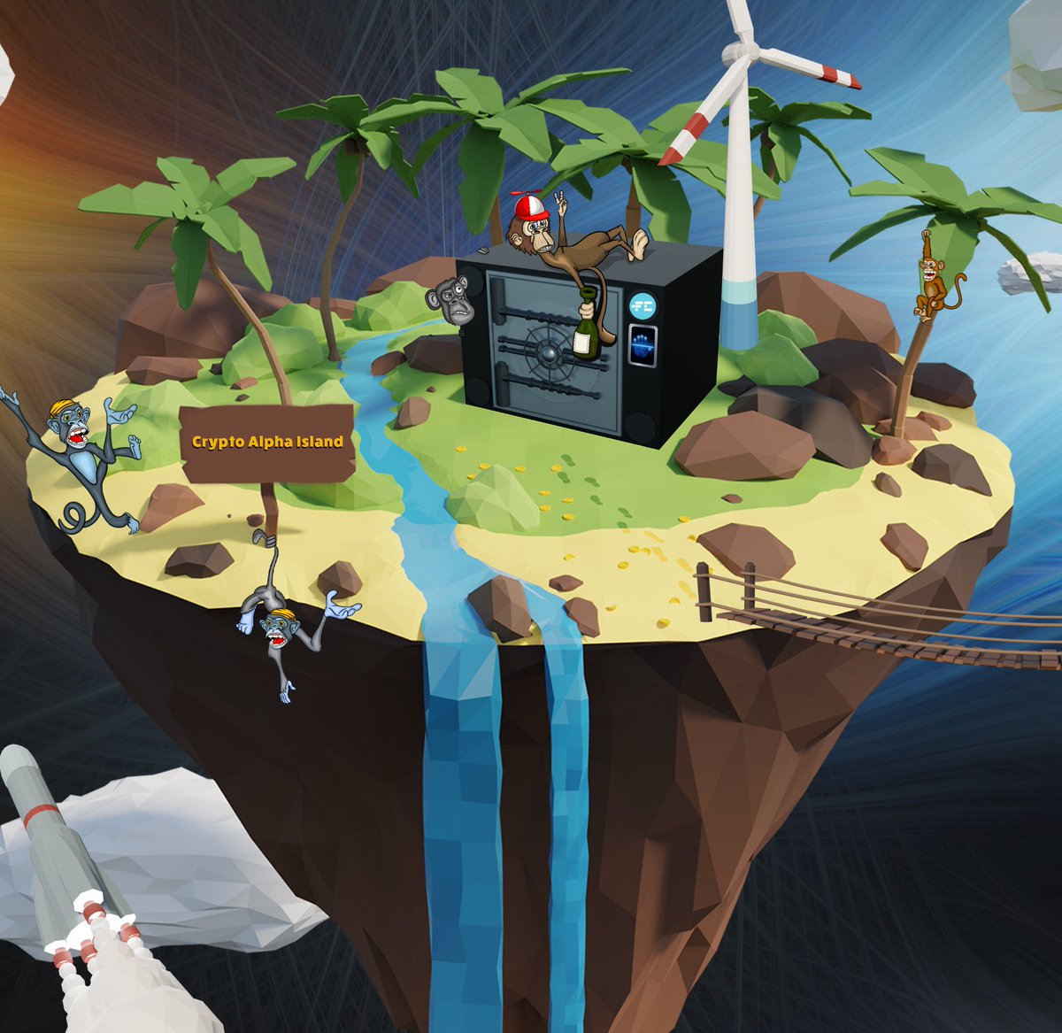 👁⃤Sweepers Lair on Twitter: "https://opensea.io/collection/crypto-alpha-island… 3333 Crypto ...