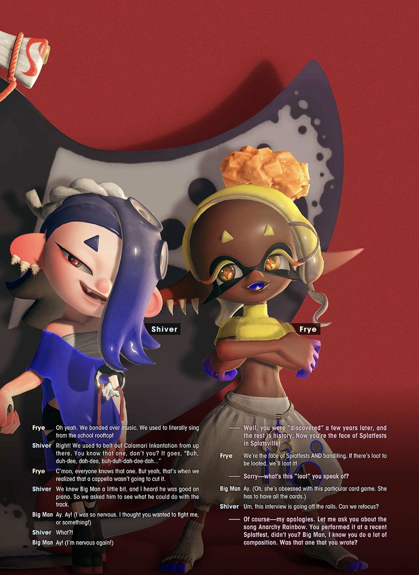🦑VeronIKA(Agent 3)🦑 on Twitter: "deep cut’s interview"