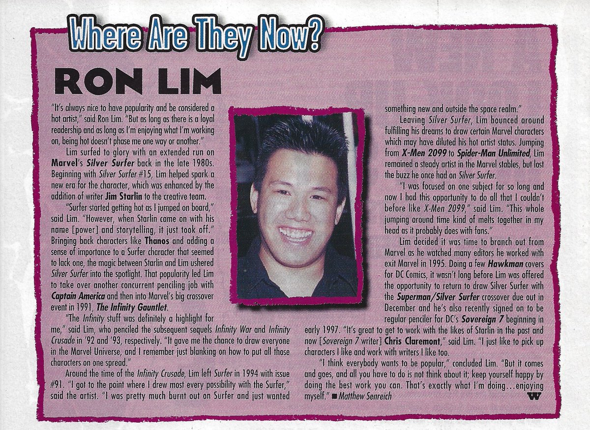 WIZARDS! The Podcast Guide To Comics on Twitter: "It's interesting to think that by 1997, Ron ...