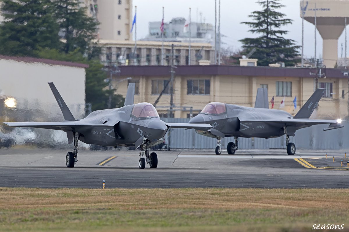 seasons🇺🇦 on Twitter: "2022/12/1 TY DT F35B 4 05.07.08.10↑ かなり暗くなってきてプロフェン11.21で分かれて離陸！ #VMFA242 ...