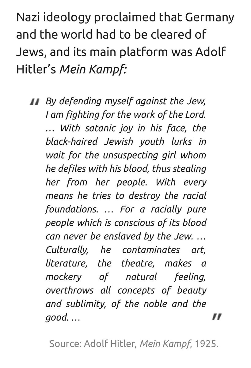 Auschwitz Memorial on Twitter: "Nazi ideology proclaimed that Germany ...