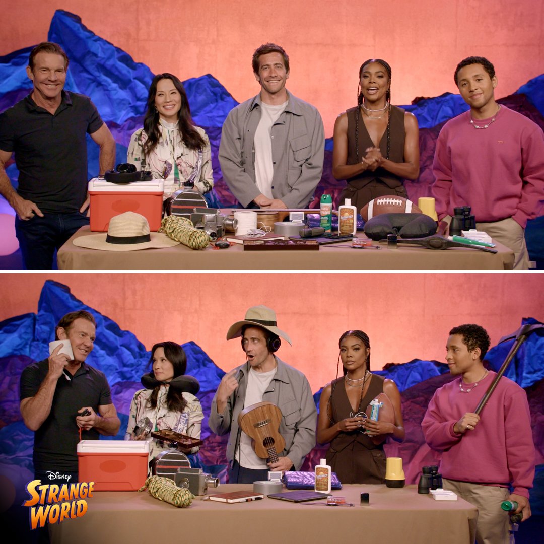 Disney's Strange World on Twitter: "Packing for an adventure in #StrangeWorld: how it started ...