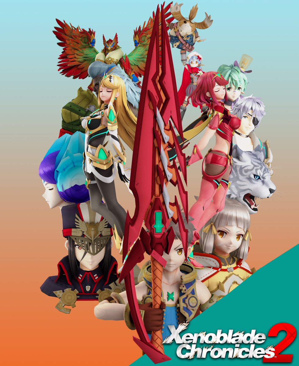 ChubbyMonk40 on Twitter: "Happy 5th Anniversary Xenoblade Chronicles 2! This game means a lot to ...