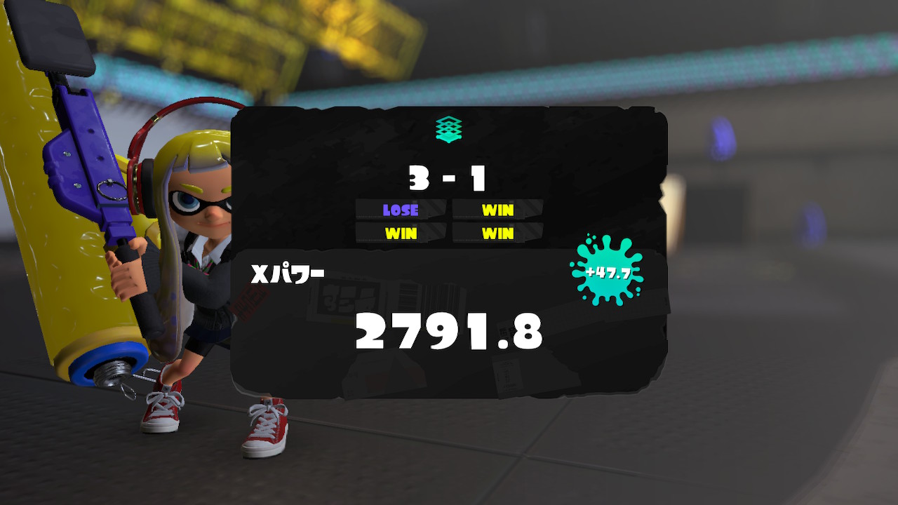 おらくる on Twitter: "惜しかった #スプラトゥーン3 #Splatoon3 #NintendoSwitch https://t.co/u7FfIZWaor" / Twitter