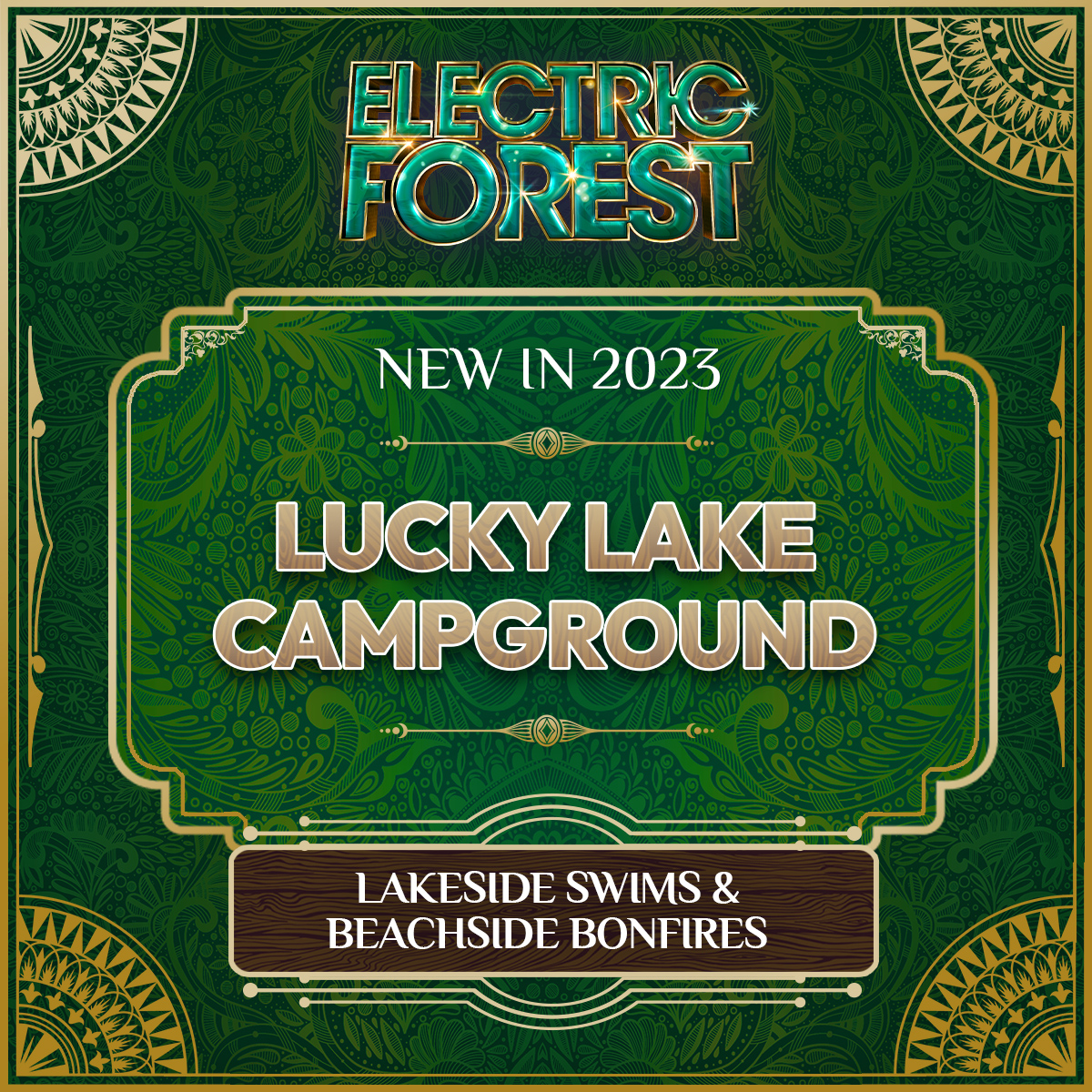 Electric Forest Camping Map Sprague Brook | Parks, Recreation