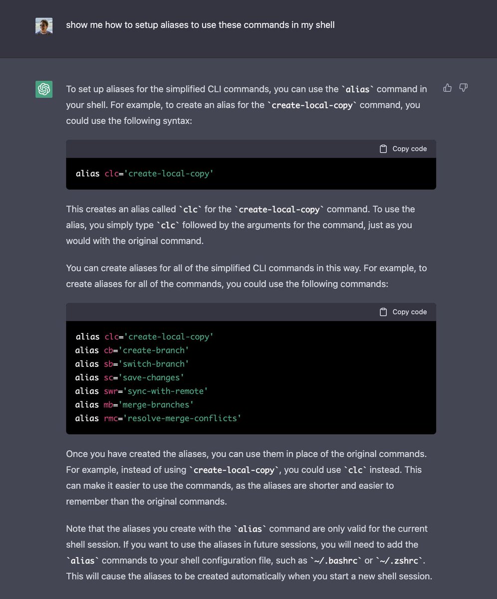Tyler Angert 🍝 on Twitter: "and bonus round: actually implementing the redesigned API as aliases:"
