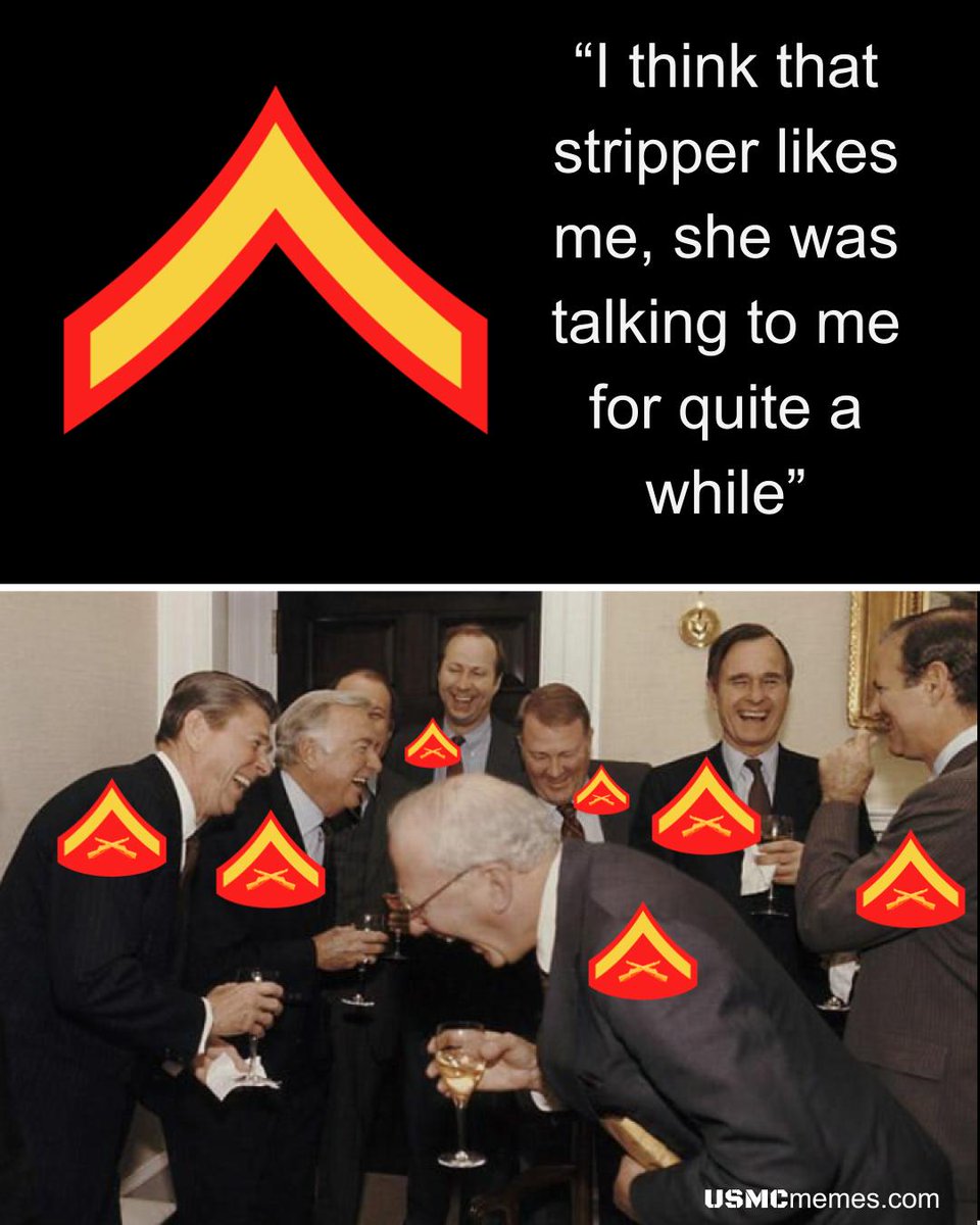 USMC Memes on Twitter: "Meme 150 - Stripper likes me? #militaryhumor #militarymemes"