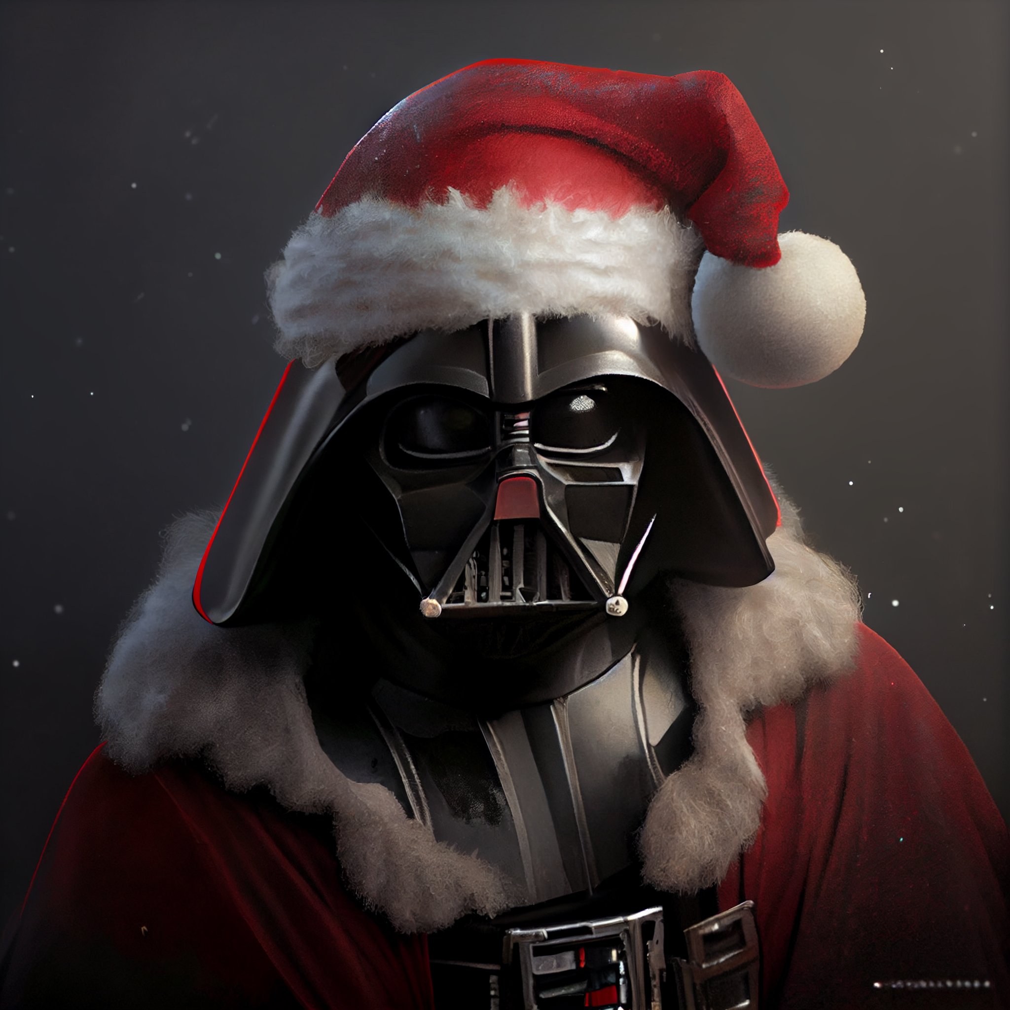 Darth Vader Christmas Wallpaper