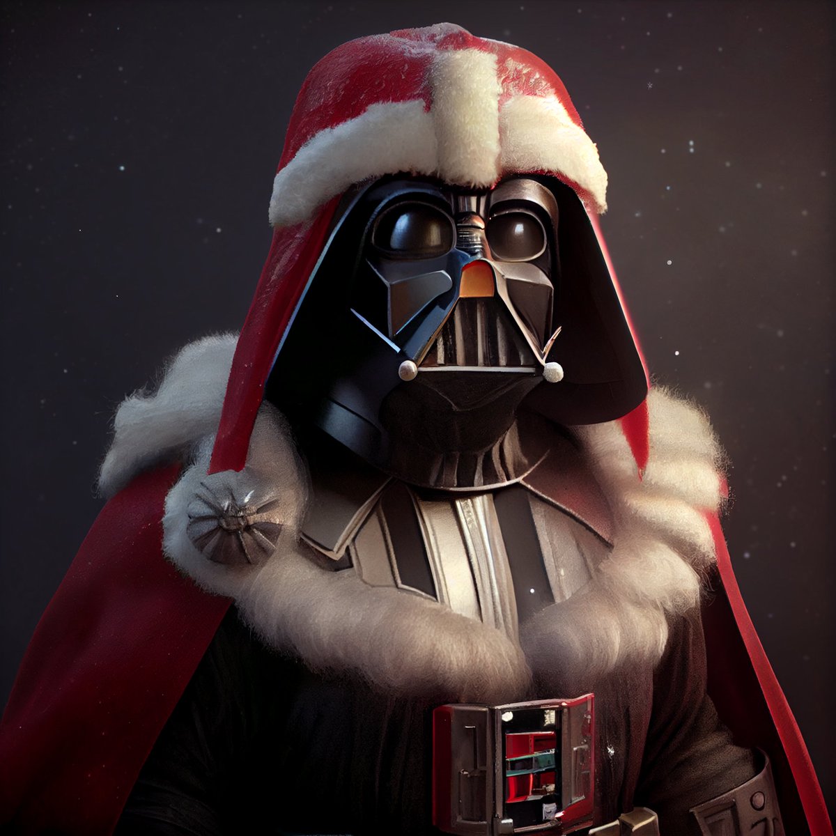 Darth Vader Christmas Wallpaper