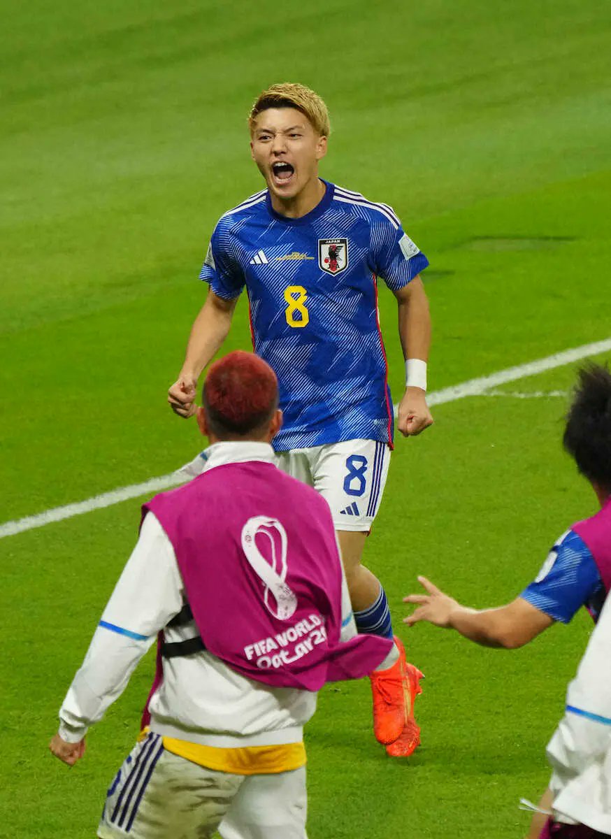 Hiro on Twitter: "同点弾の堂安律「あそこは俺のコース。絶対決めてやると思っていた」 6日午前0時クロアチア戦https://t.co/1eHlyc7Rvy 後半3分、PA手前 ...