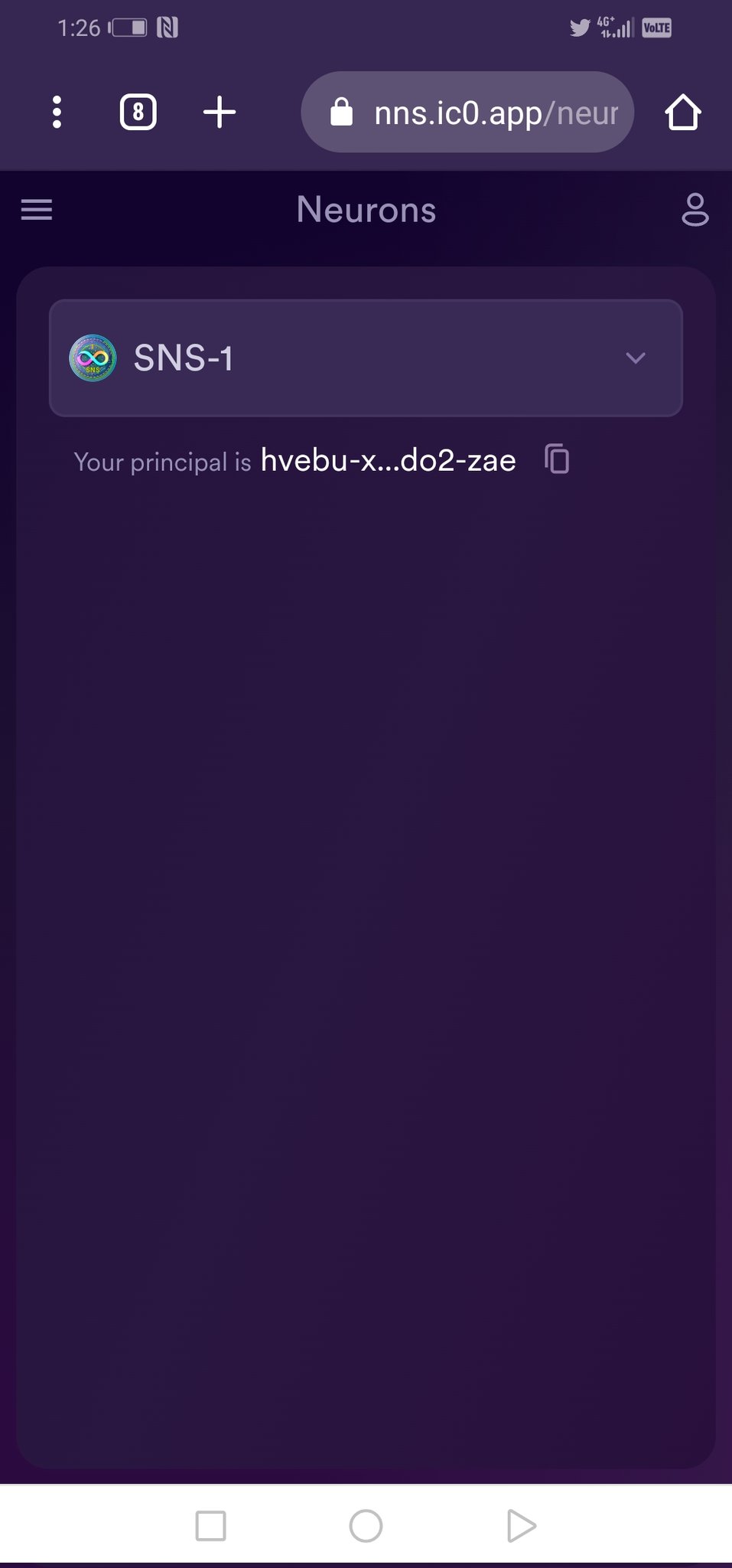 DFINITY on Twitter: "If you hold SNS-1 neurons, please consider keeping them locked. Changes ...