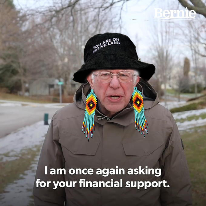 Native American Meme Snow