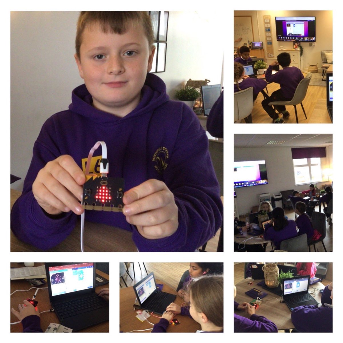 Whitefield Primary on Twitter: "Today, we took part in a @microbit_edu ...
