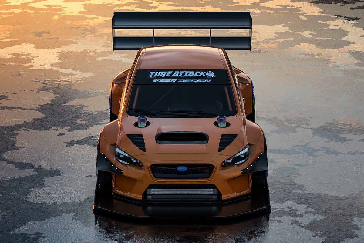 J-F on Twitter: "Veer Design - Time Attack Subaru https://veerdesign ...