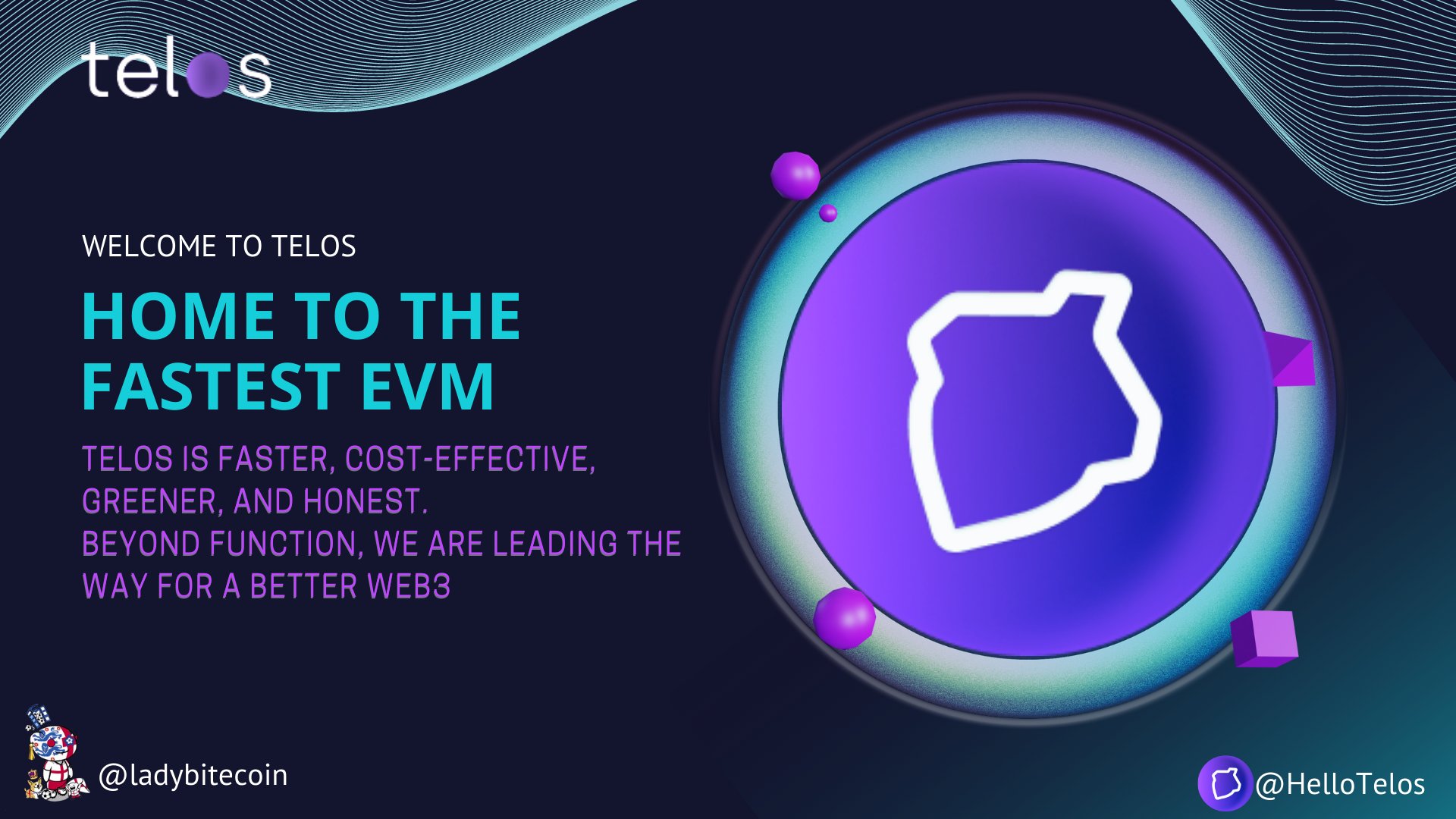 ladybitecoin (💙,🧡) 🐰🛸🆔 (🔱, 🌎) (📦,💫)🌸, 🌿 on Twitter: "Presenting #Telos - the third-generation ...