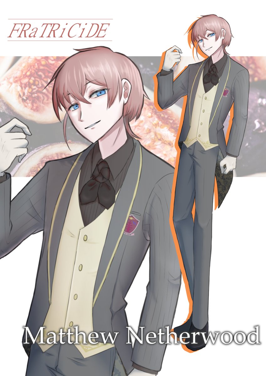 「FRaTRiCiDE-フラトリサイド-HO2監督生だよぉ#TRPG立ち絵 #雪見」|雪見👔絵と趣味と生活のイラスト