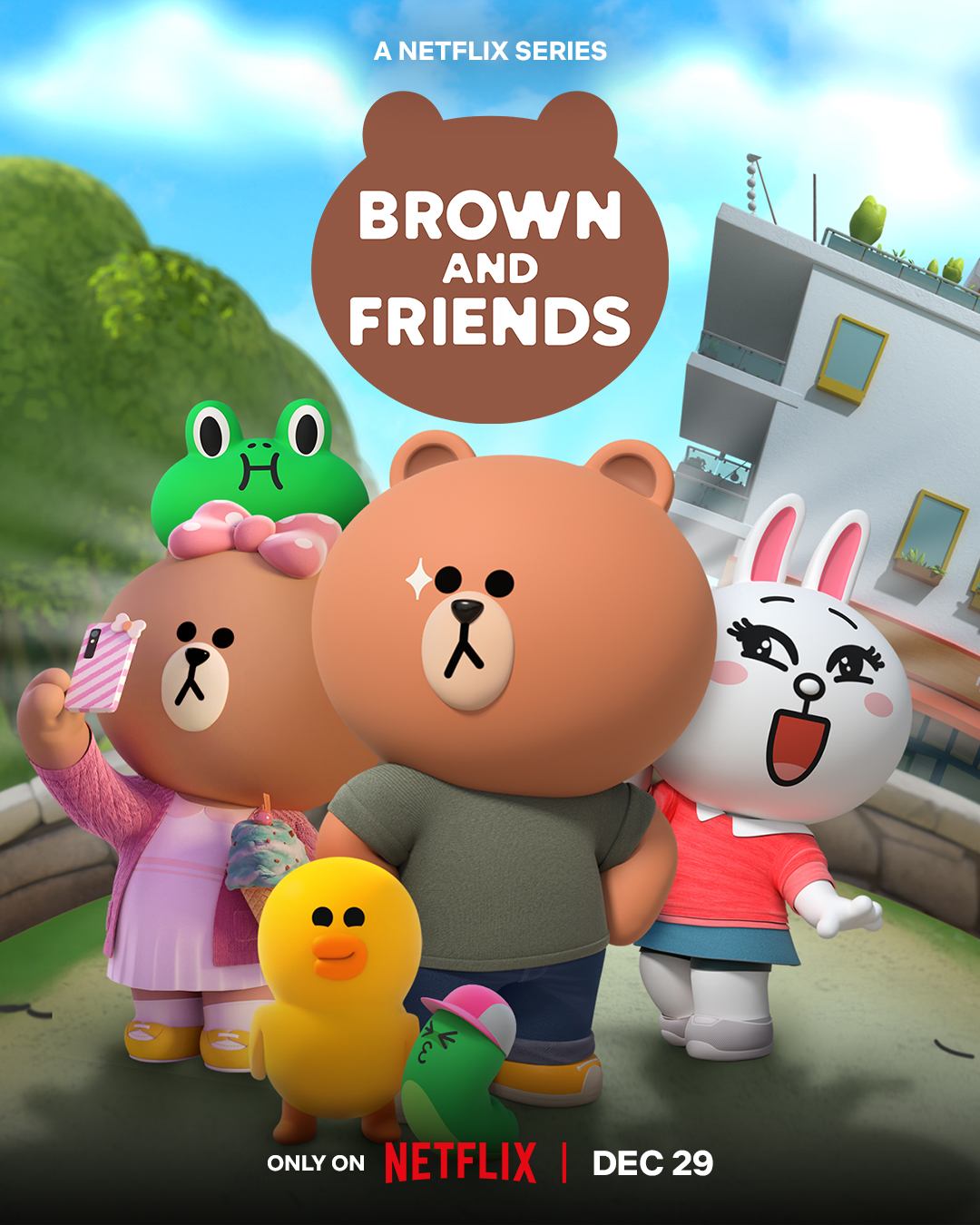 LINE FRIENDS JAPAN on Twitter: "待ちに待ったNetflixシリーズがついに解禁 💥 ブラウンと仲間たちの愉快な物語『BROWN & FRIENDS』、 12月 ...