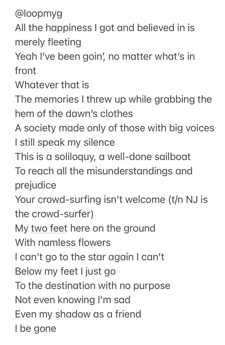 yoongi loops on Twitter: "Wild Flower Lyrics English Translation"
