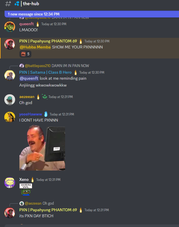 PapaHyung on Twitter: "friday is @projectPXN day in @Kinshu_Hub 🫡🫡🫡"