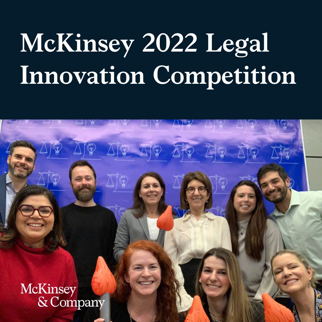 McKinsey & Company on Twitter: "This year, McKinsey Legal launched the 2022 Legal Innovation ...