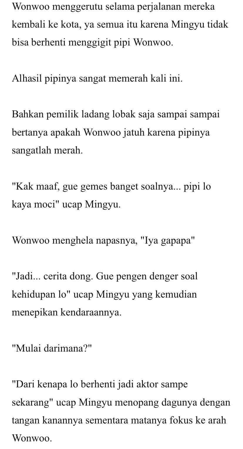 na🌤 on Twitter: "28. Pembuka hari ini. Soal wonu https://t.co/Vv8pOe84Jz" / Twitter